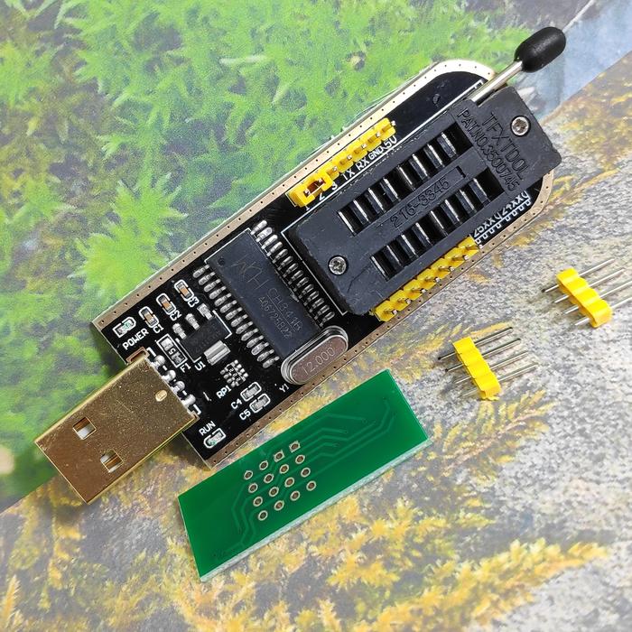 Jual Eeprom programmer Ch341 Ch341A 24 25 series USB flash Bios alat ...