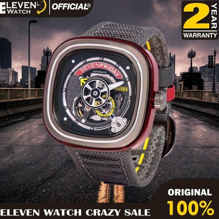 Jual [nfc aktif] jam tangan sevenfriday-sf s1/03 or s1-03 canvas ...