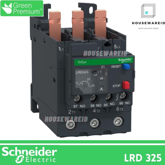 Promo LRD325 Thermal Overload Relay Schneider LRD 325 17A-25A Original ...