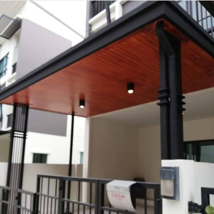 Jual kanopi besi hollow dan atap alderon dan plafon pvc - Kota ...