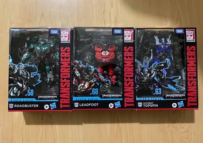 Jual Transformers Studio Series SS Leadfoot 68 Roadbuster 58 Topspin 63 ...