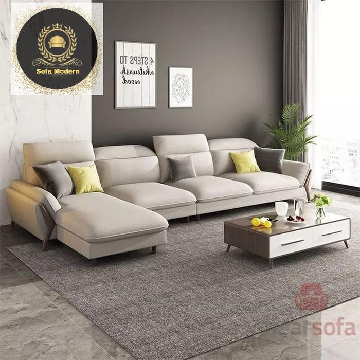 Jual Sofa Letter L Minimalis Modern Ruang Tamu Super Elegant - Kota ...