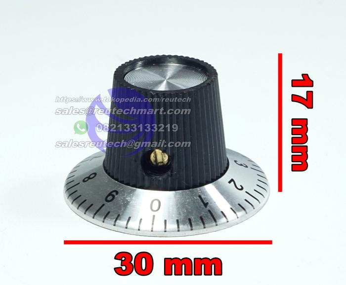 Jual Dial Knob Potentiometer C2 Knop Potensiometer 6mm - Kota Surabaya - REUTECH | Tokopedia