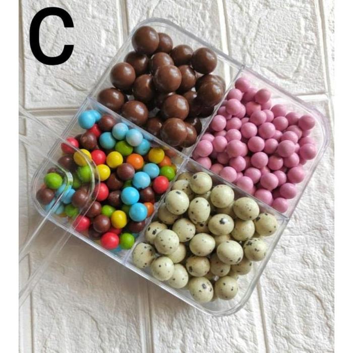 Jual Parcel Coklat LAGIE DELFI 4 Sekat Susun / Delfi / Paket Coklat ...