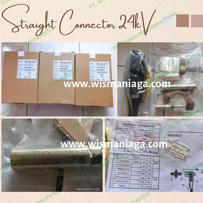 Jual Elastimold 50mm | Straight Connector 24kV - Jakarta Barat - WNP ...
