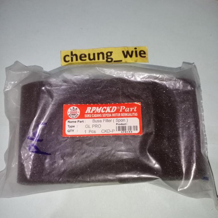 Jual busa spon filter hawa udara honda glpro/Glmax/Megapro 1600 ckd ...
