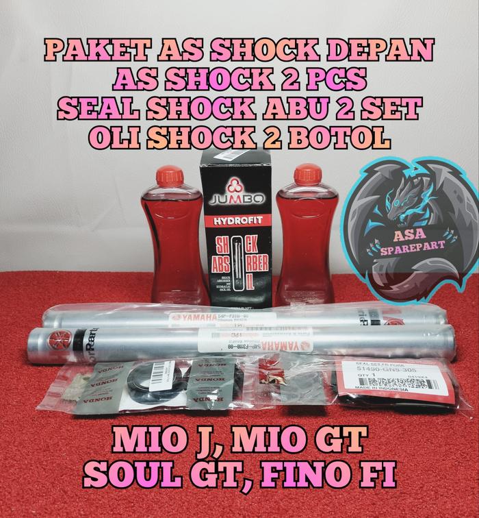 Jual PAKET AS SHOCK YAMAHA MIO J MIO GT SOUL GT FINO FI SEAL SOK OLI ...