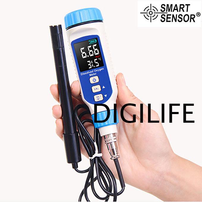Jual Dissolved Oxygen Meter Smart Sensor AR8210+ DO Tester Oksigen Air ...