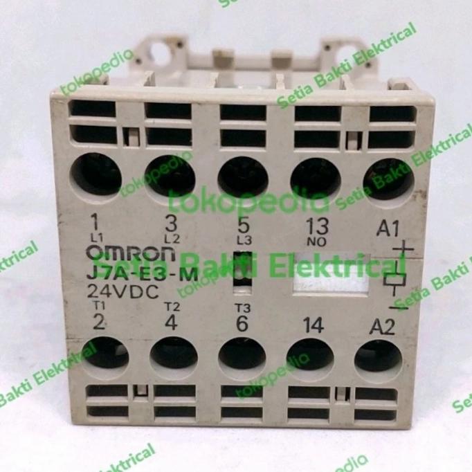 Jual Kontaktor mini kontaktor Omron J7A-E3-M 24VDC - Jakarta Pusat ...