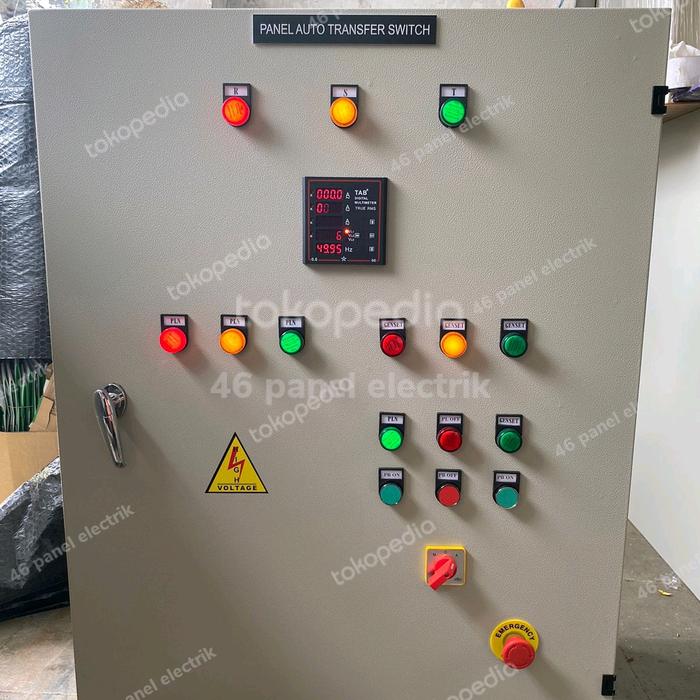 Jual PANEL ATS 125KVA AUTOMATIC TRANSFER SWITCH,COS SOCOMEC MOTORIZED ...