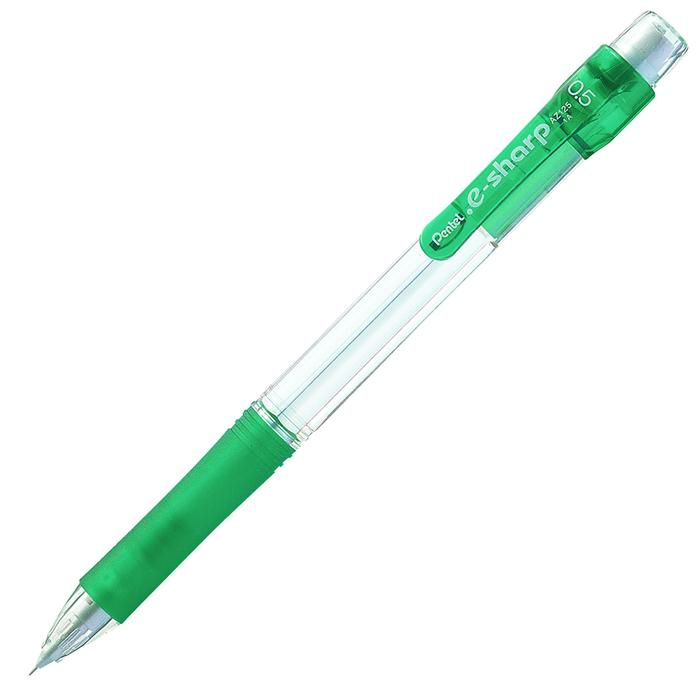 Promo Pentel E-Sharp Mechanical Pencil 0.5mm Pensil Mekanik Cetek ...