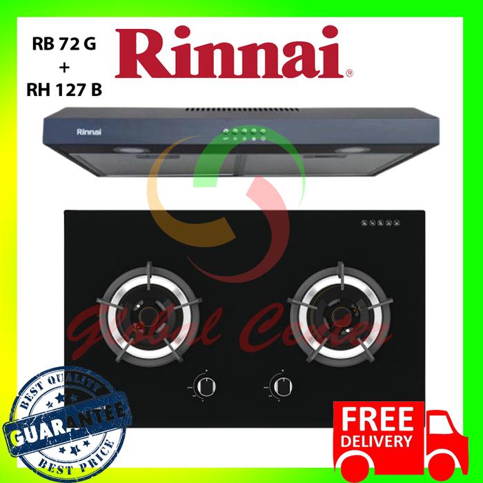 Jual RINNAI PAKET KOMPOR TANAM RB 72G dan COOKER HOOD RH 127B - Jakarta Barat - Global Home ...