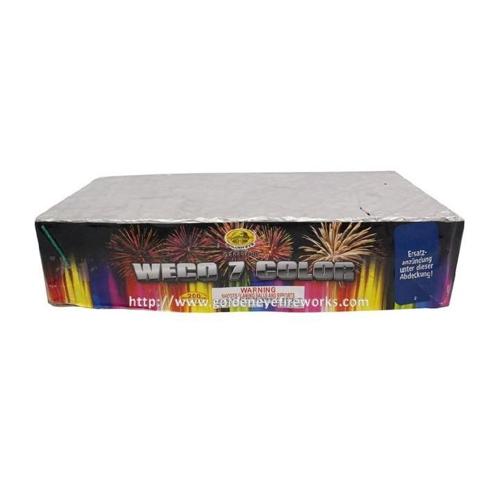 Jual Petasan 200 Shots 7 Warna Kembang Api Weco Fireworks Pesta Bunyi Suar - Jakarta Barat ...