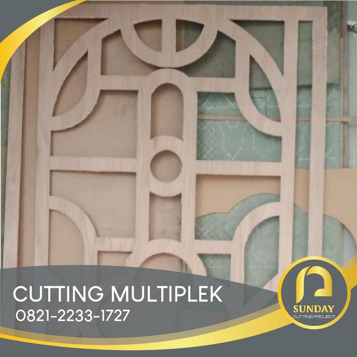 Jual Laser Cutting CNC Router cutting kayu triplek multiplek motif ...