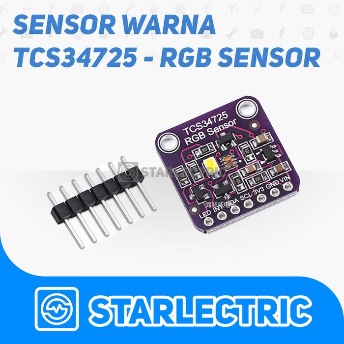 Jual Sensor Warna TCS34725 RGB Filter IR TCS 34725 Color Sensor Module ...