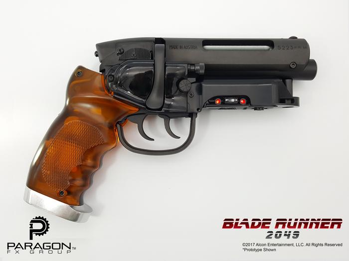 Jual Official Blade Runner 2049 Rick Deckard Blaster Full Scale Replica ...