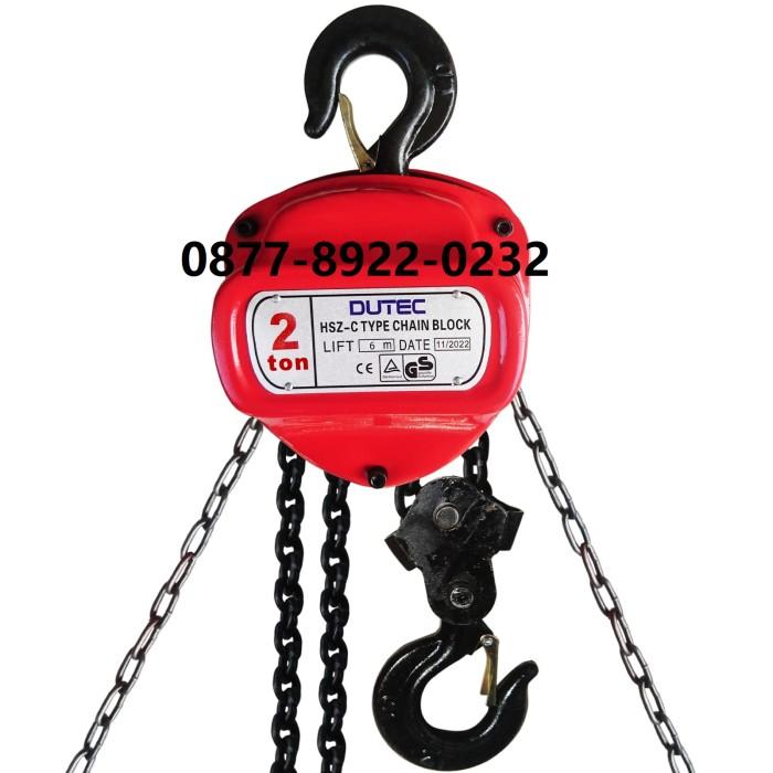 Jual Katrol / Chain Block / Takel 2 Ton x 6 Meter DUTEC - Jakarta Utara ...