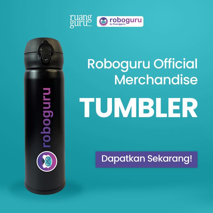 Promo Roboguru Eksklusif Merchandise - Tumbler - Jakarta Selatan ...