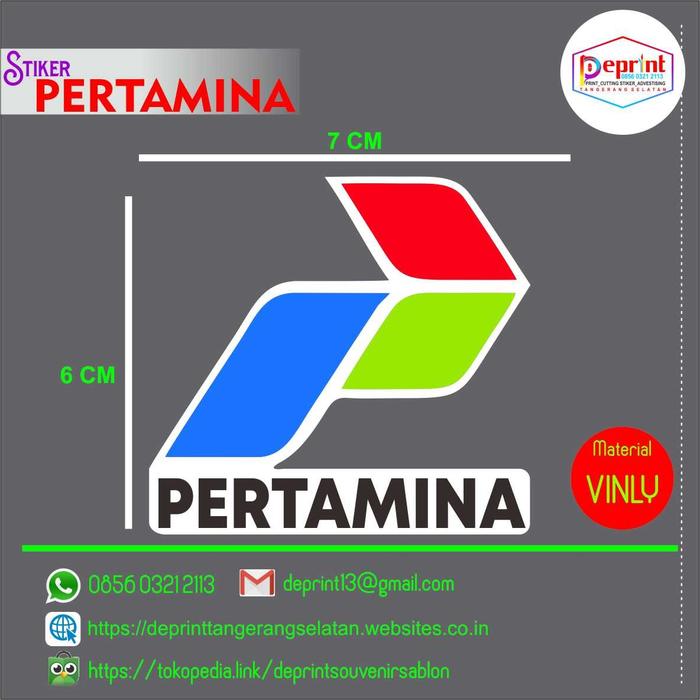 Jual STIKER LOGO PERTAMINA - Kota Tangerang Selatan - De'print | Tokopedia