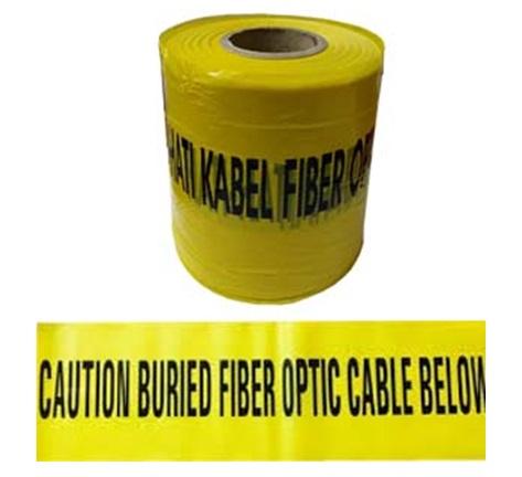 Jual warning tape underground caution buried fiber optic cable below ...