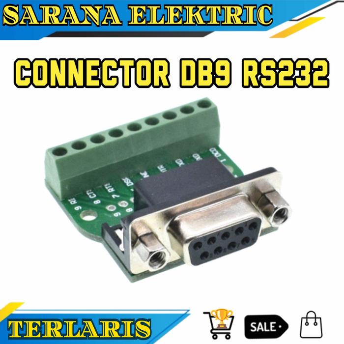 Jual DB9 RS232 9PIN D-SUB SOLDERLESS CONNECTOR SERIAL TO TERMINAL ADAPTER - Kab. Bogor - SARANA ...