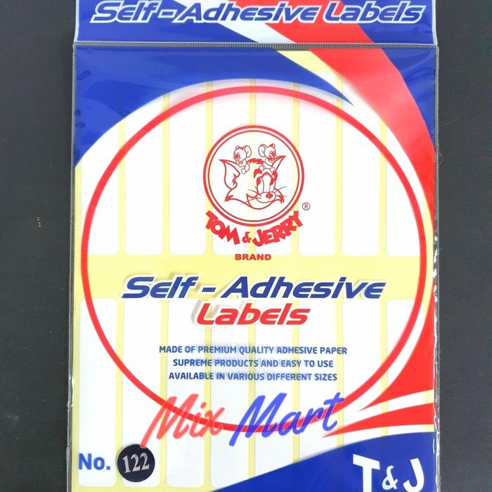 Jual TOM & JERRY STIKER ADHESIVE LABEL NAMA UNDANGAN HARGA ALAMAT T&J 1 ...