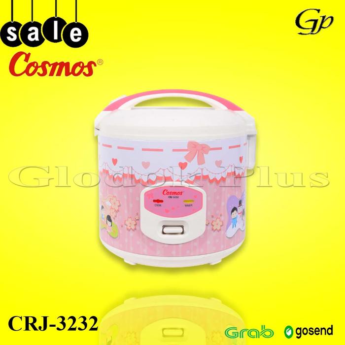 Jual Cosmos CRJ-3232 Rice Cooker 2 Liter Magic Com CRJ3232 magicom 3232 ...
