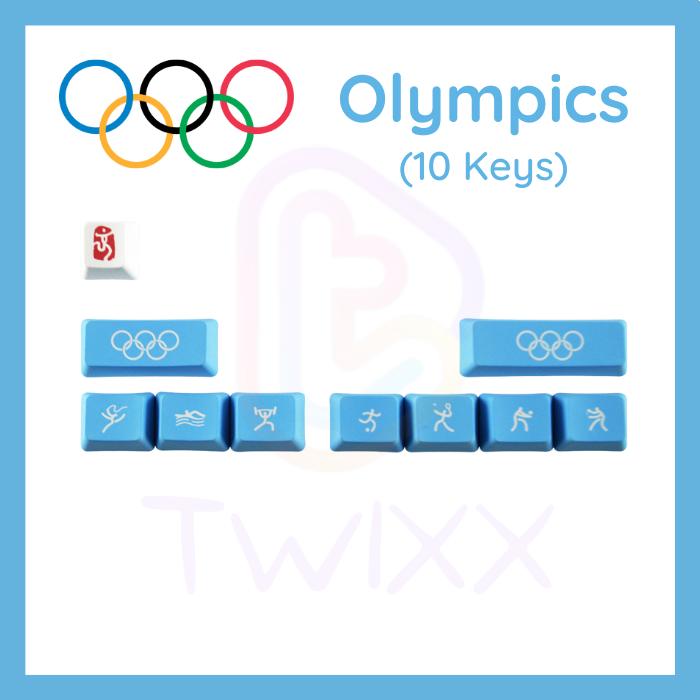 Jual Olympic Keycaps Set | PBT Dye Sub | OEM Profile | Olimpiade 10 ...
