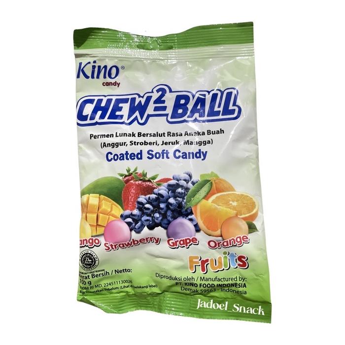 Promo Permen Kino Chew Chew Ball 100 Gr Soft Candy Rasa Buah By Jadoel ...