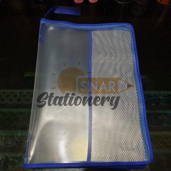 Jual Map plastik zipper jala biru - Kota Bogor - Sinar Stationery Bogor ...