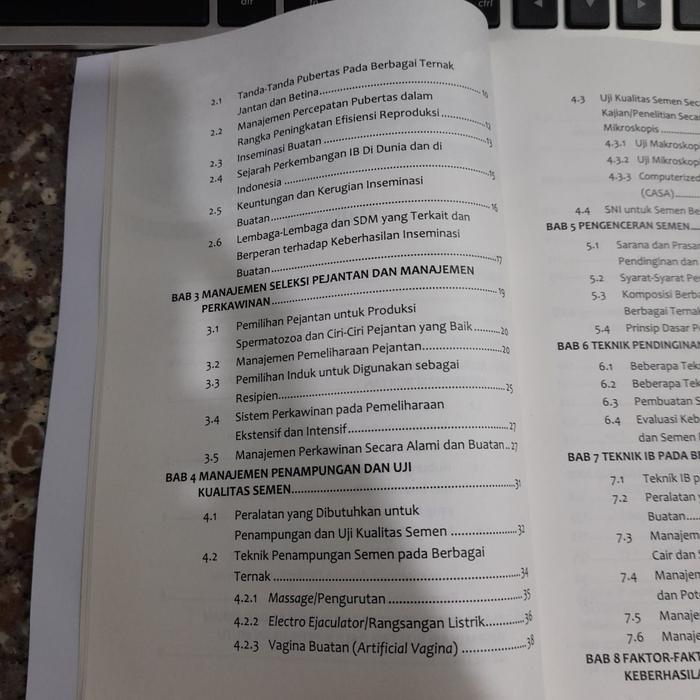 Jual Buku Ajar Manajemen Reproduksi Dan Inseminasi Buatan Trinil Susilawati Di Seller Sangninja ...
