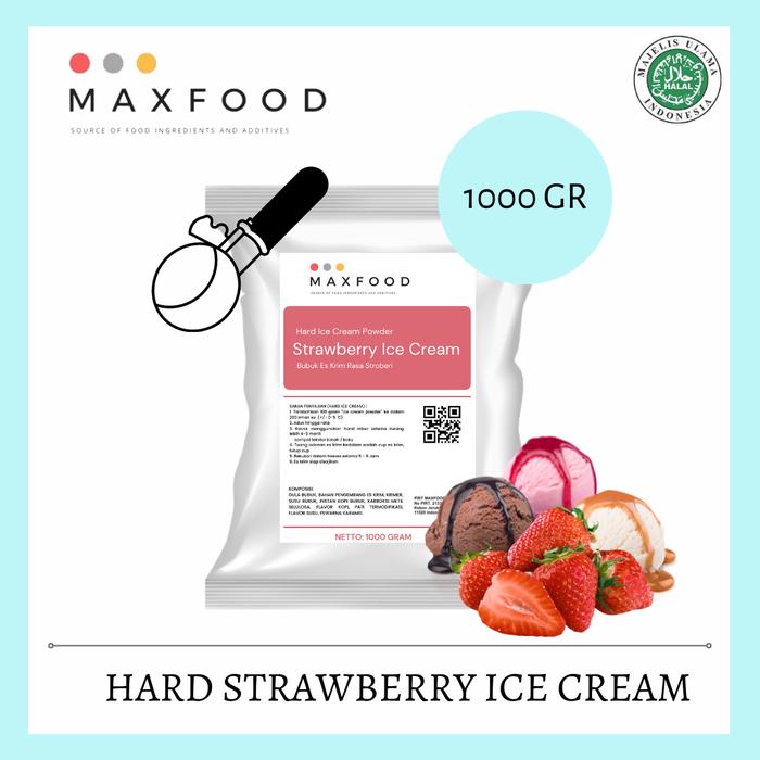 Jual Strawberry Ice Cream Powder/Bubuk Es Krim Strawberry 1kg - Kota ...
