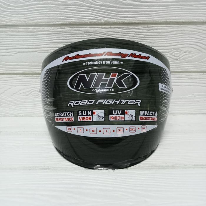 Jual KACA HELM NHK R1 SMOKE ORIGINAL NHK VISOR PUSPIN PINLOCK TERMURAH ...