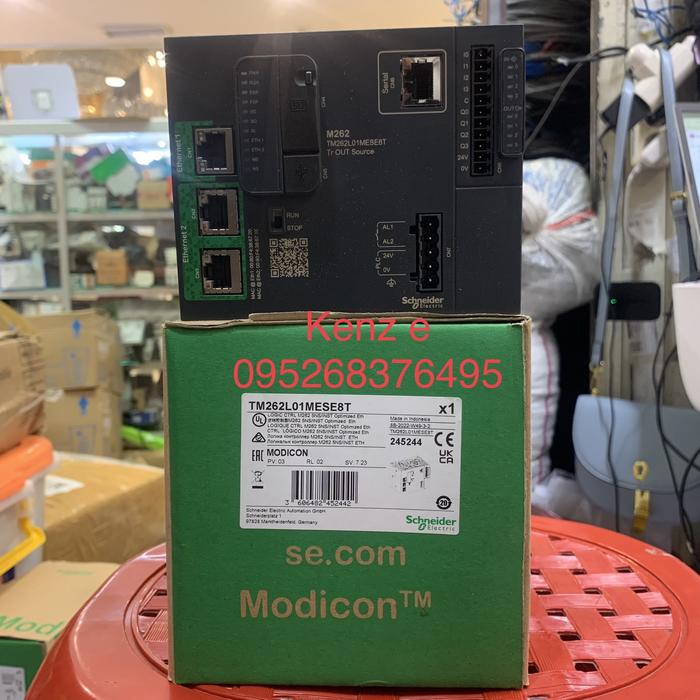 Jual Modicon M262 PLC Logic controller TM262L10MESE8T Schneider - Jakarta Pusat - Kenz Elektrik ...