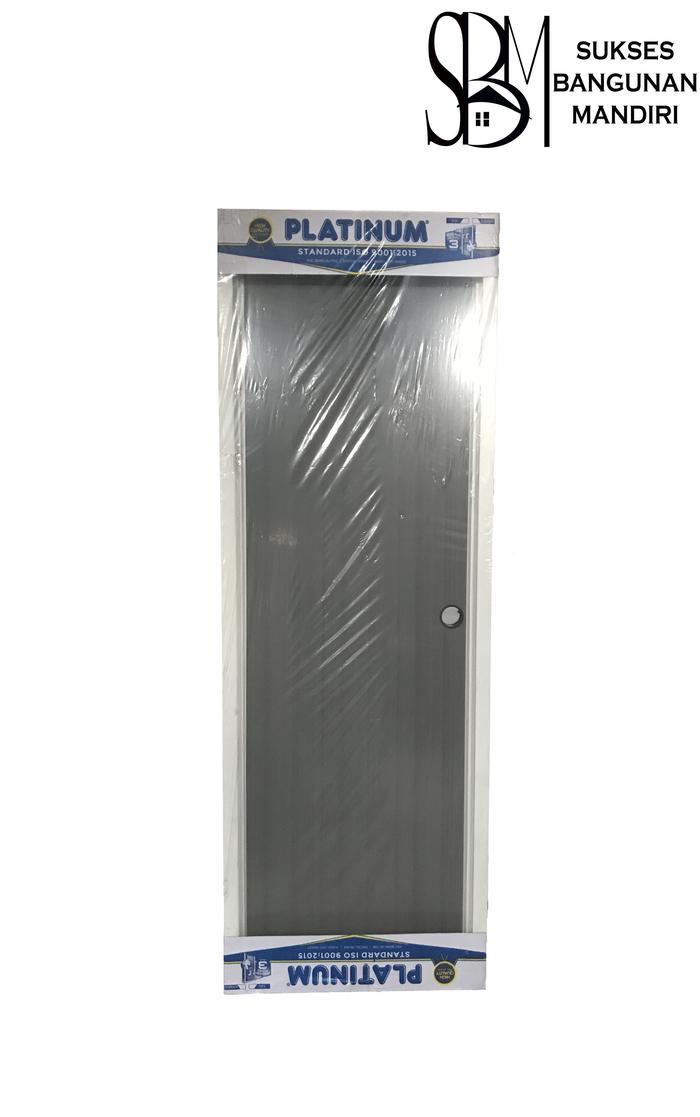 Jual Pintu PVC Platinum Polos Grey Khusus Pengiriman D.I Yogyakarta ...