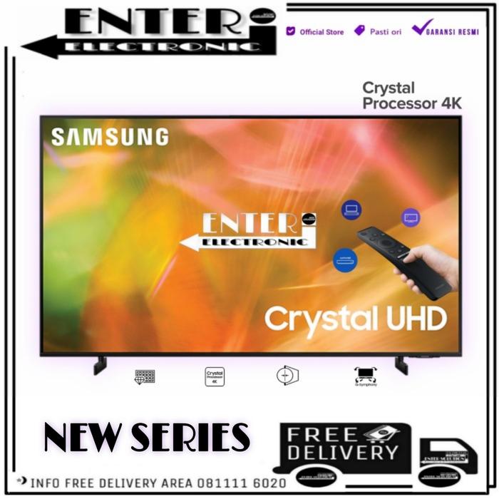 Promo SAMSUNG LED UA55AU8000 - SMART TV LED 55 INCH CRYSTAL UHD 4K 55AU8000 Cicil 0% 3x - Kota ...