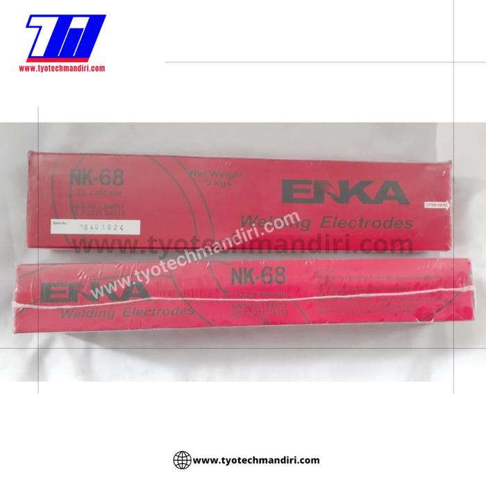 Jual KAWAT LAS LISTRIK WELDING ELECTRODES ELEKTRODA ENKA NK 68 NK68 2.6 MM - Kota Bekasi ...