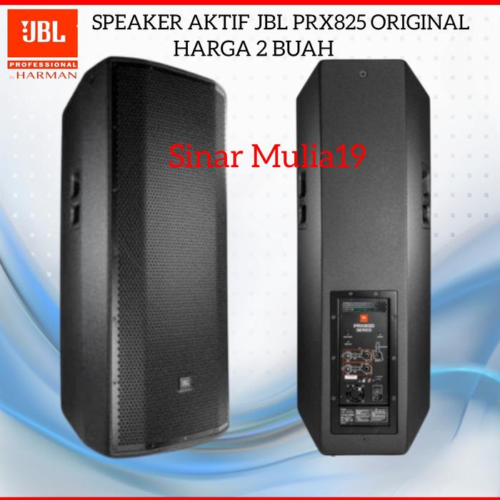 Jual SPEAKER AKTIF JBL PRX825 ORIGINAL PRODUK TERBAIK DOUBLE "15 INCH ...