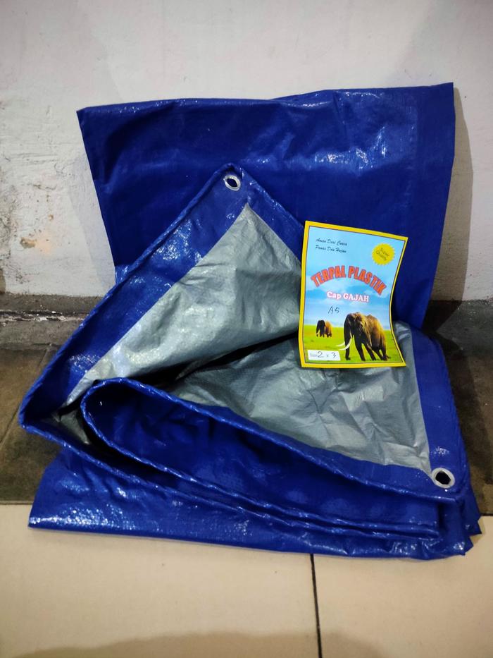 Jual Terpal A5 6x10 biru silver - Jakarta Barat - NATIONAL JAYA | Tokopedia