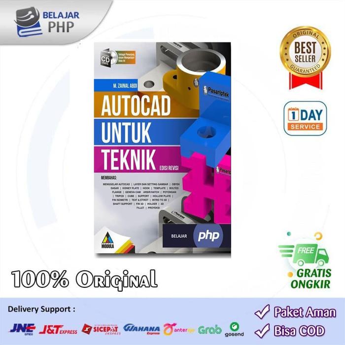 Jual Buku Autocad Untuk Teknik Edisi Revisi + CD - Kab. Sleman ...