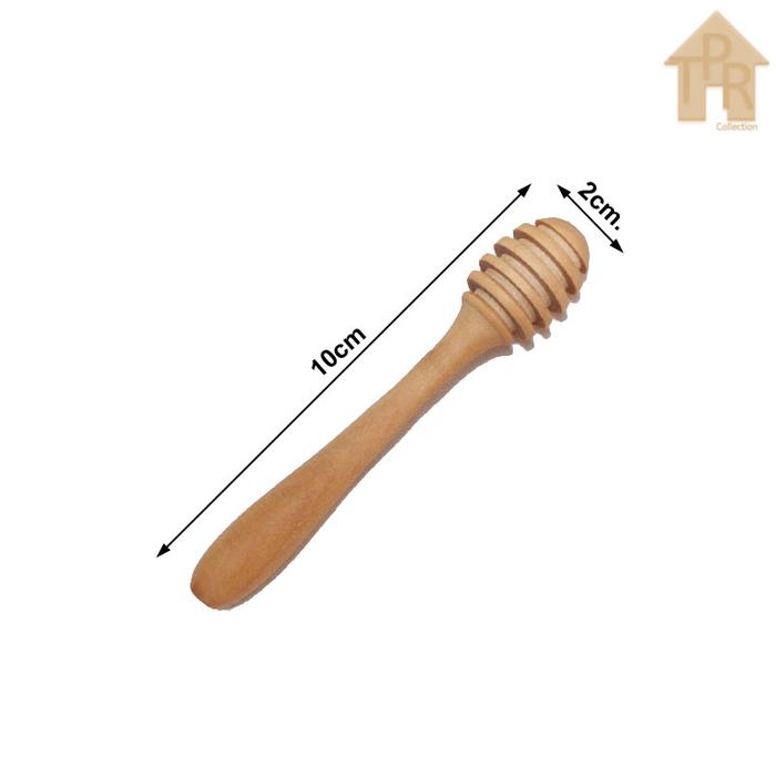 Jual Honey Dipper Sendok Madu Kayu Puspa Finishing Halus - Panjang 10cm ...