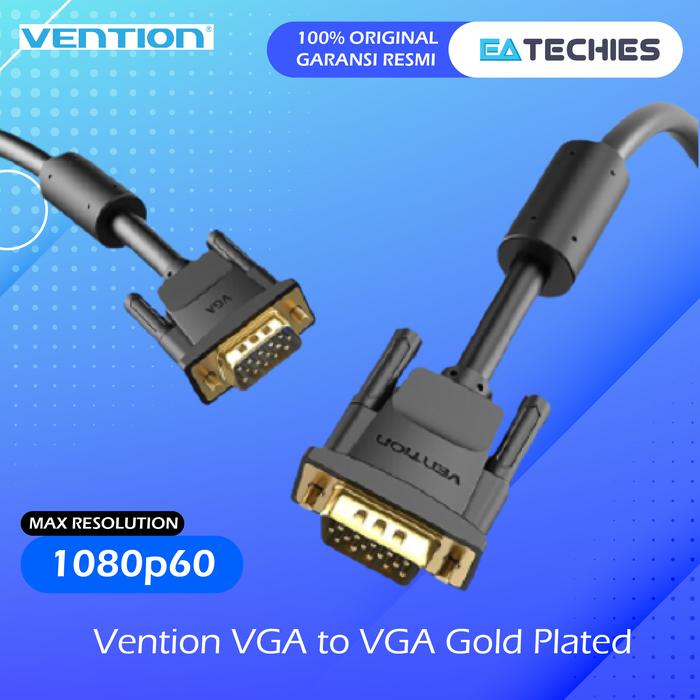 Jual KABEL VGA TO VGA 1,5M / 1.5M / 1.5 METER / 1,5 M 15 PIN 100% ...