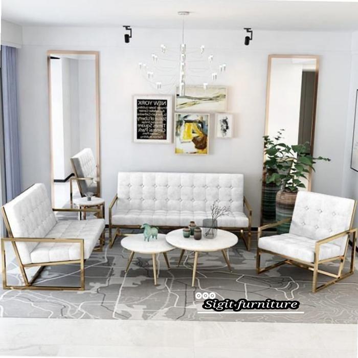 Jual sofa set minimalis modern - Kab. Jepara - sigit furniture | Tokopedia