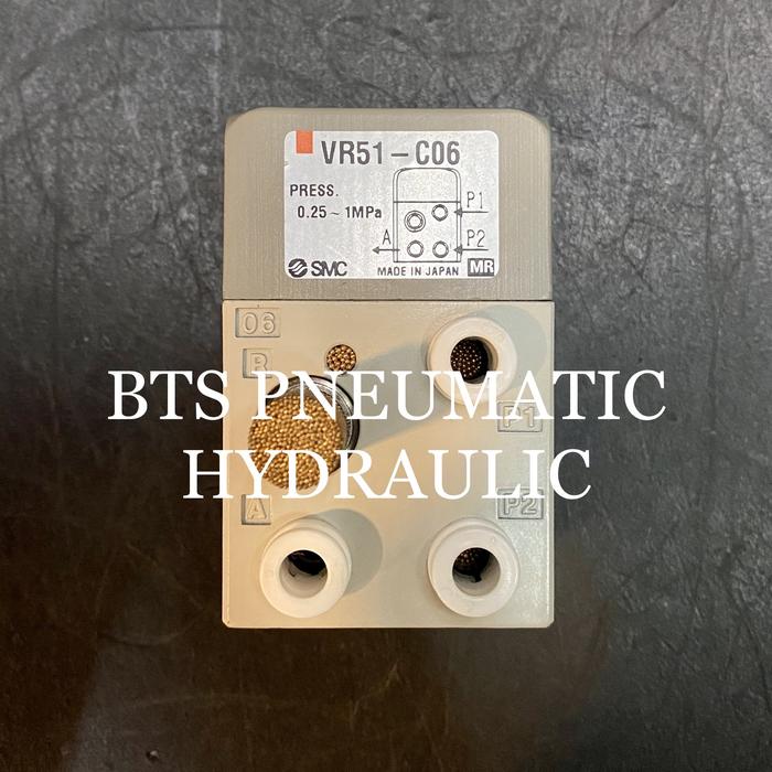 Jual ORIGINAL SMC-VR51-C06 TWO HAND CONTROL VALVE / VR CHECK VALVE - Jakarta Barat - BTS ...