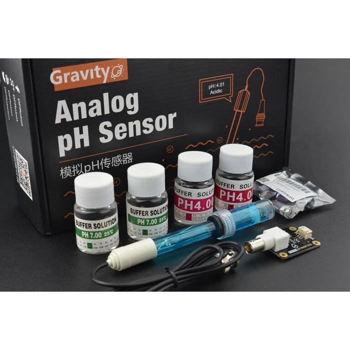 Jual DFRobot Gravity Analog pH Sensor pH Meter Kit water - Kab ...