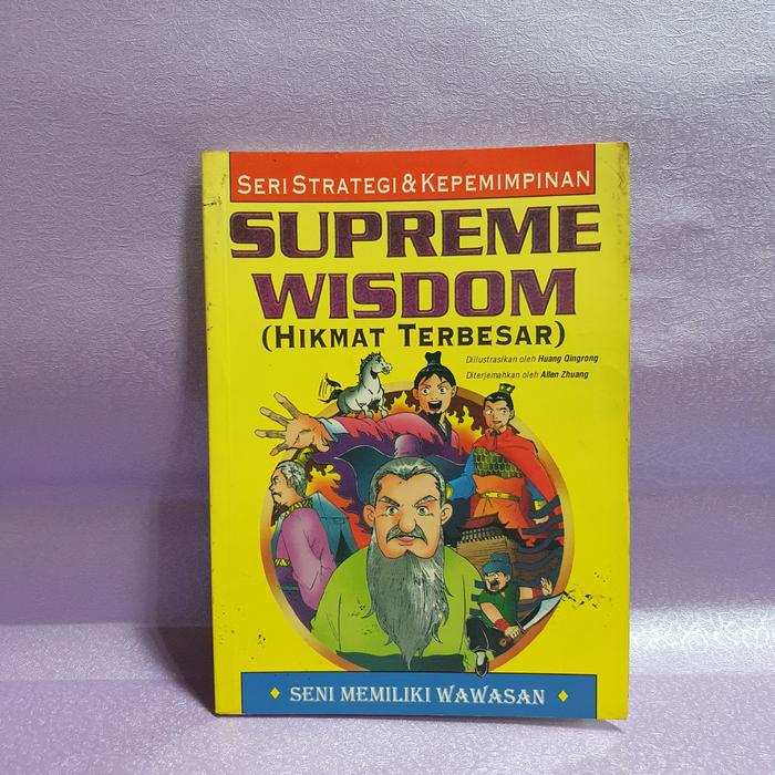 Jual BUKU KOMIK SUPREME WISDOM (HIKMAT TERBESAR) - Jakarta Pusat - BUKU ...