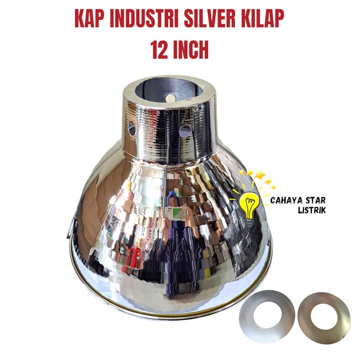 Jual Kap Lampu Gantung Industri Kilap Jumbo+Reflektor (PILIH VARIAN) - Kota Surabaya - Cahaya ...