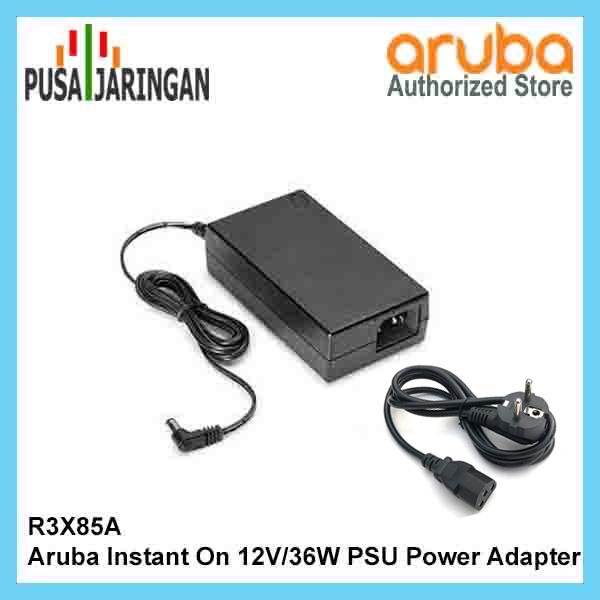 Jual HPE R3X85A Aruba Instant On 12V PSU Power Adapter for AP11, AP12 ...
