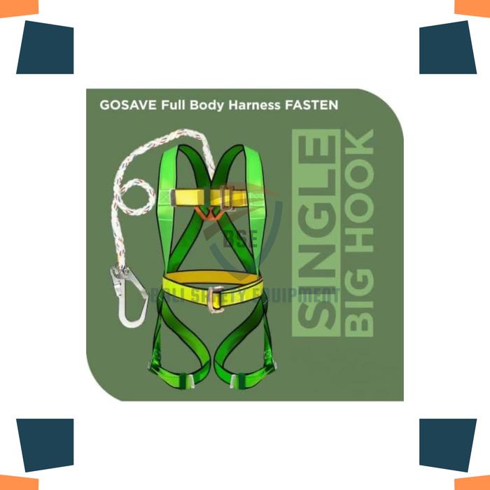 Jual Full Body Harness Single Hook + Chest Strap merk Gosave - Kota ...