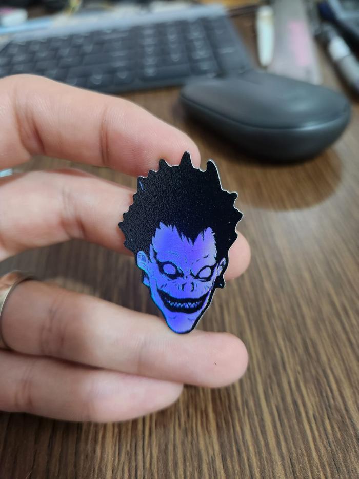 Jual Sticker Hologram Anime - PSH1490 - Death Note - Ryuk - Jakarta ...